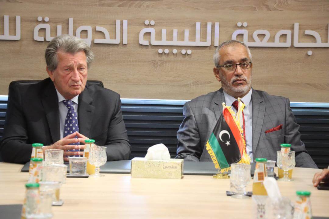 LIMU President Welcomes the Italian Consul General - LIMU